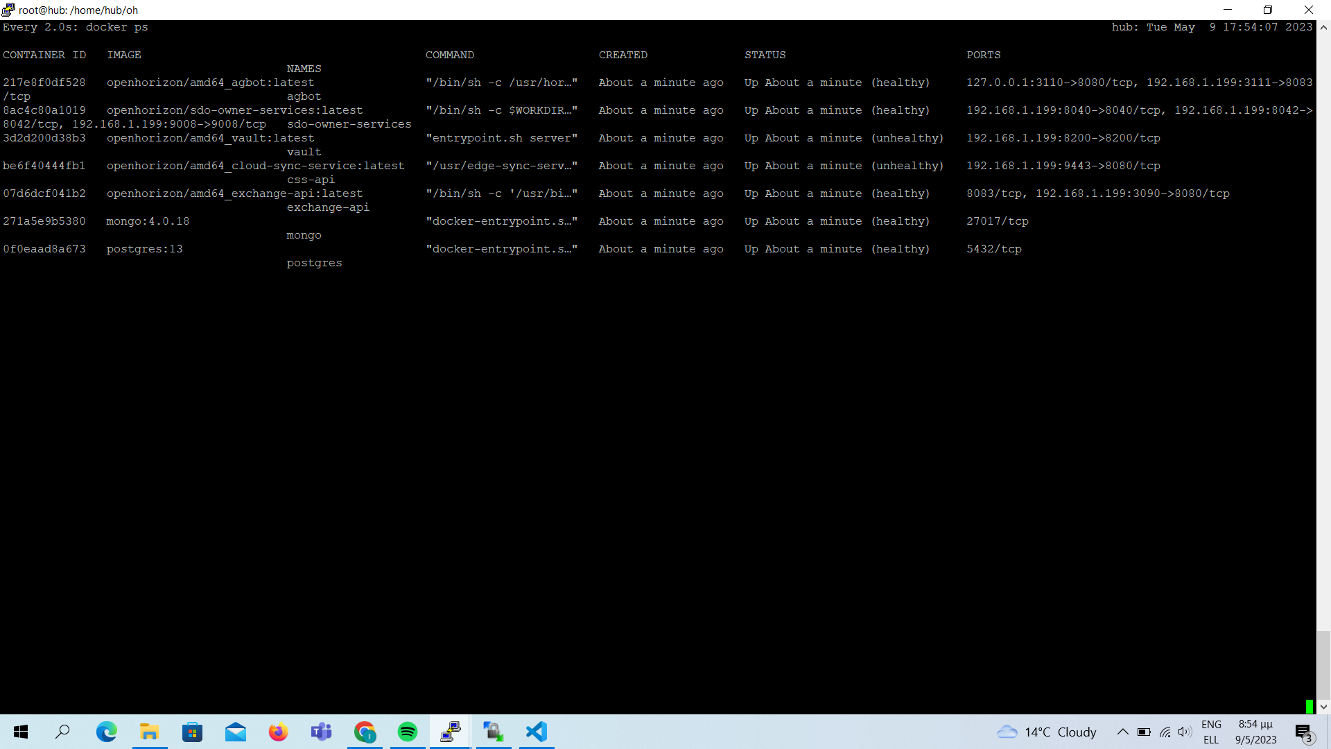 Problem with Stopping and Restarting containers. · Issue #147 · open-horizon/devops · GitHub