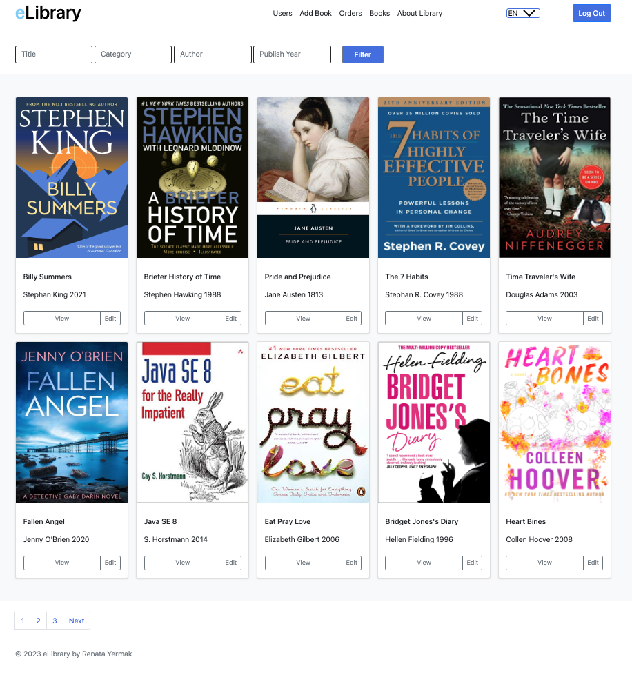 GitHub - RenataYermak/spring-elibrary-dmbev