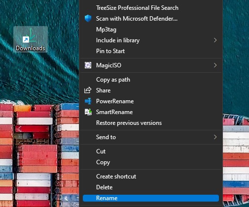PowerRename does not show up in the extended right-click menu on System folders · Issue #13548 ...
