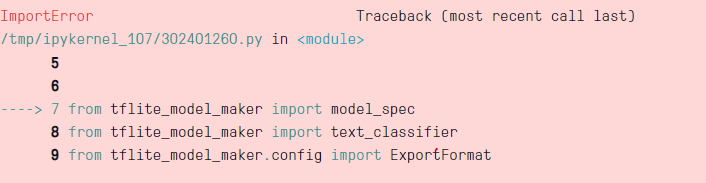 Bert ModelSpec Export to TFLITE does not work · Issue #56110 · tensorflow/tensorflow · GitHub