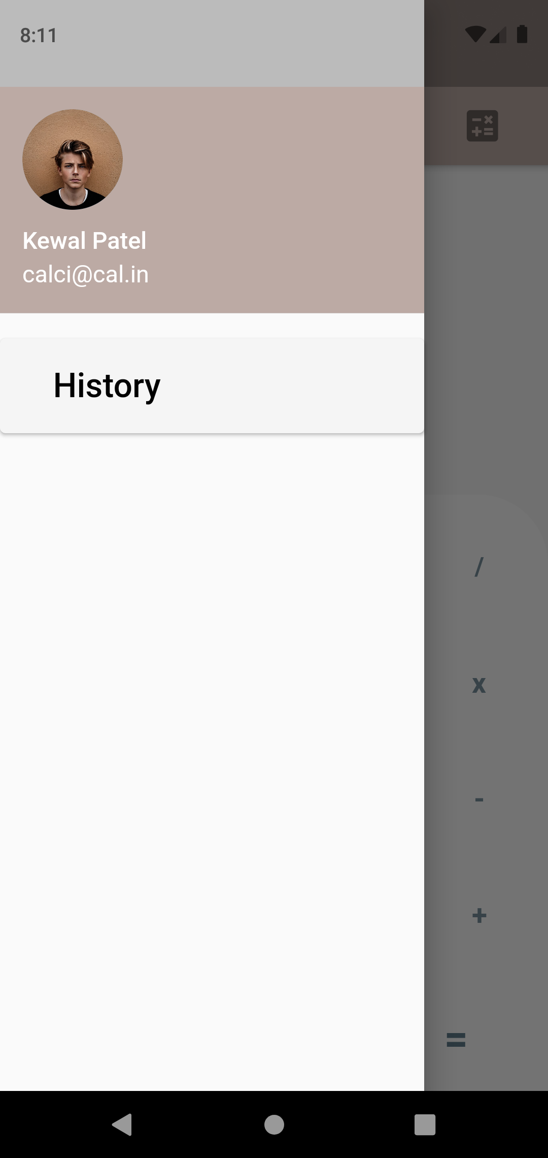 GitHub - kewalpatel1/calculator: flutter firebase