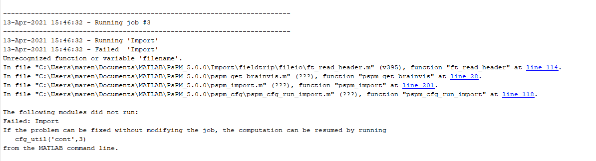 Failure to import BrainVision data · Issue #209 · bachlab/PsPM · GitHub
