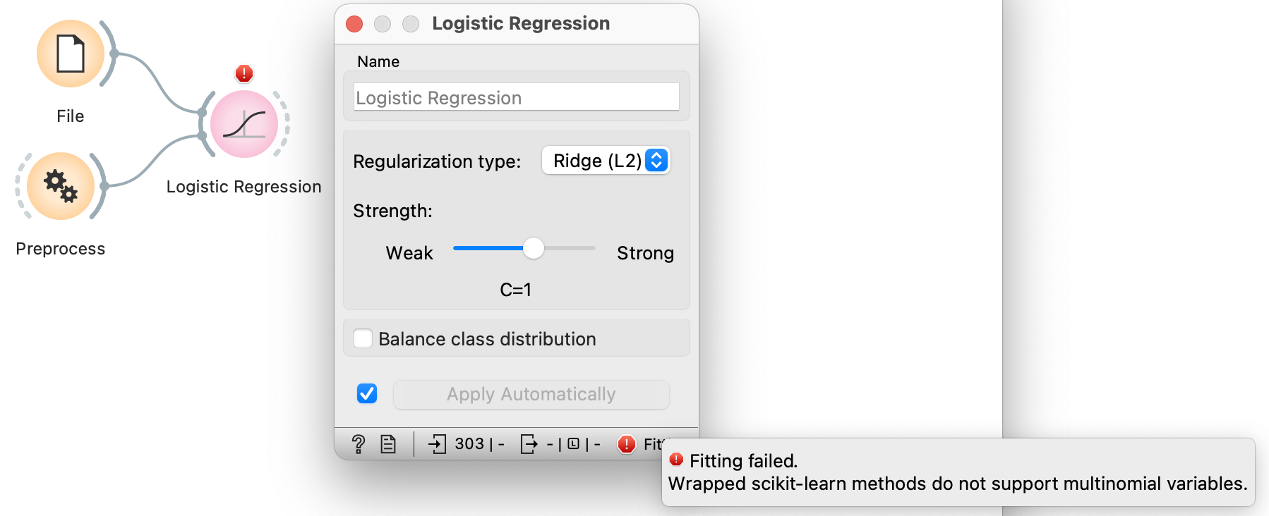 Learner widgets fail (without warning) without proper preprocessing · Issue #5703 · biolab ...