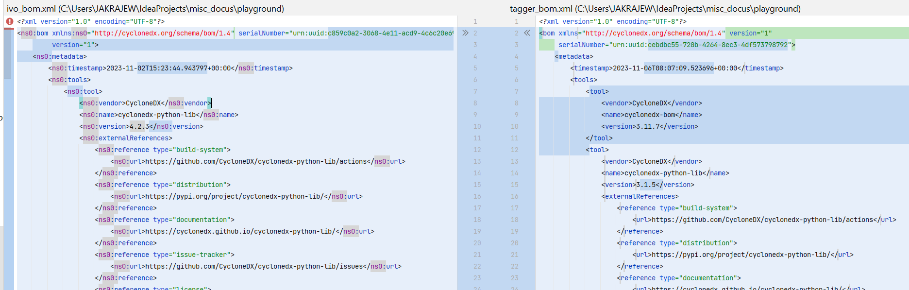 SBOM XML namespace cannot be parsed by dependencytrack · Issue #88 · conan-io/conan-extensions ...