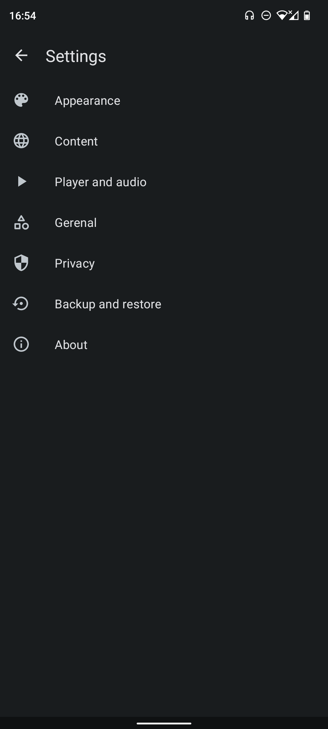 General is spelt wrong · Issue #240 · z-huang/InnerTune · GitHub