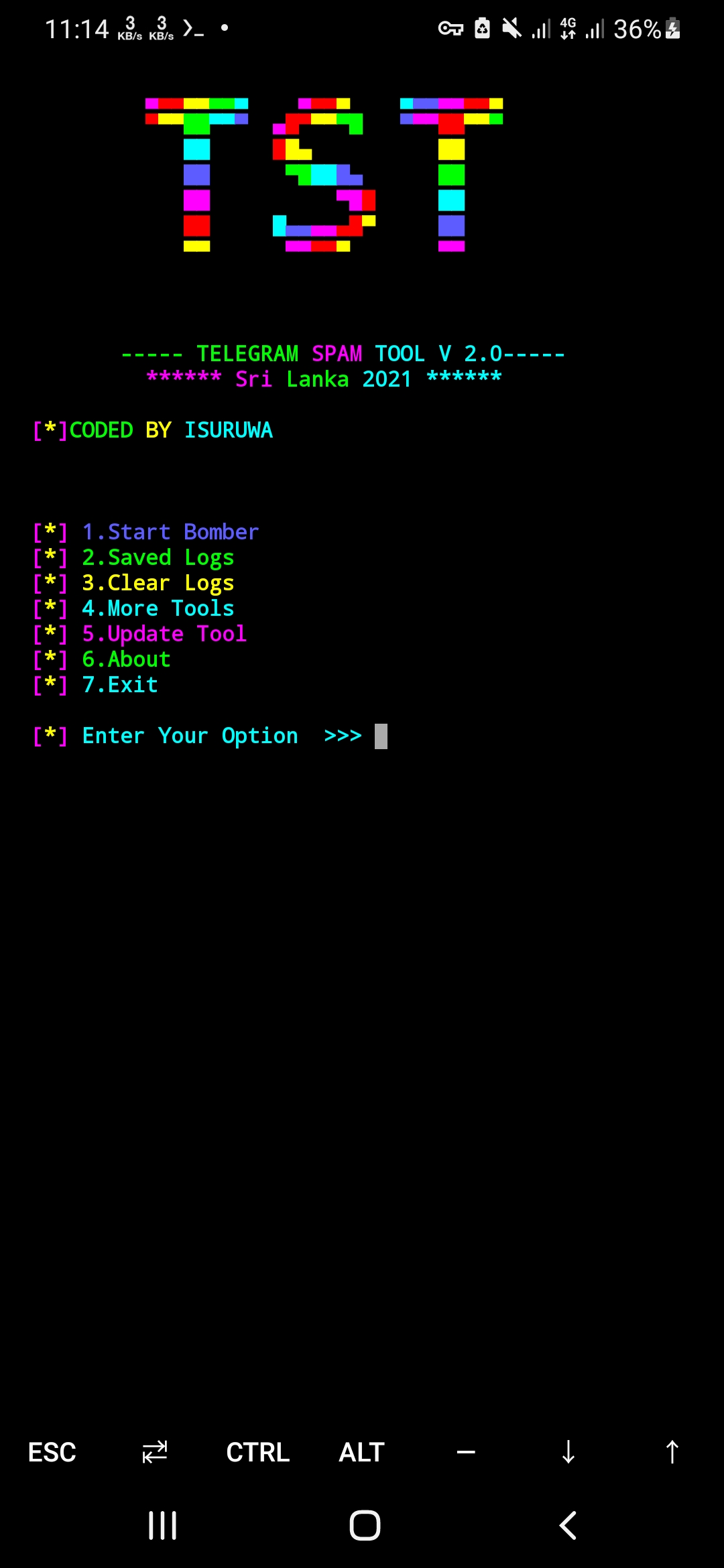GitHub - systembanneduser/TST: Telegram Spam Tool