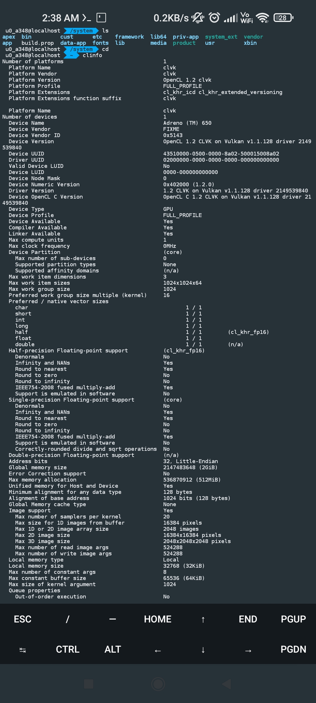 Building clinfo on Termux Android · Issue #46 · Oblomov/clinfo · GitHub