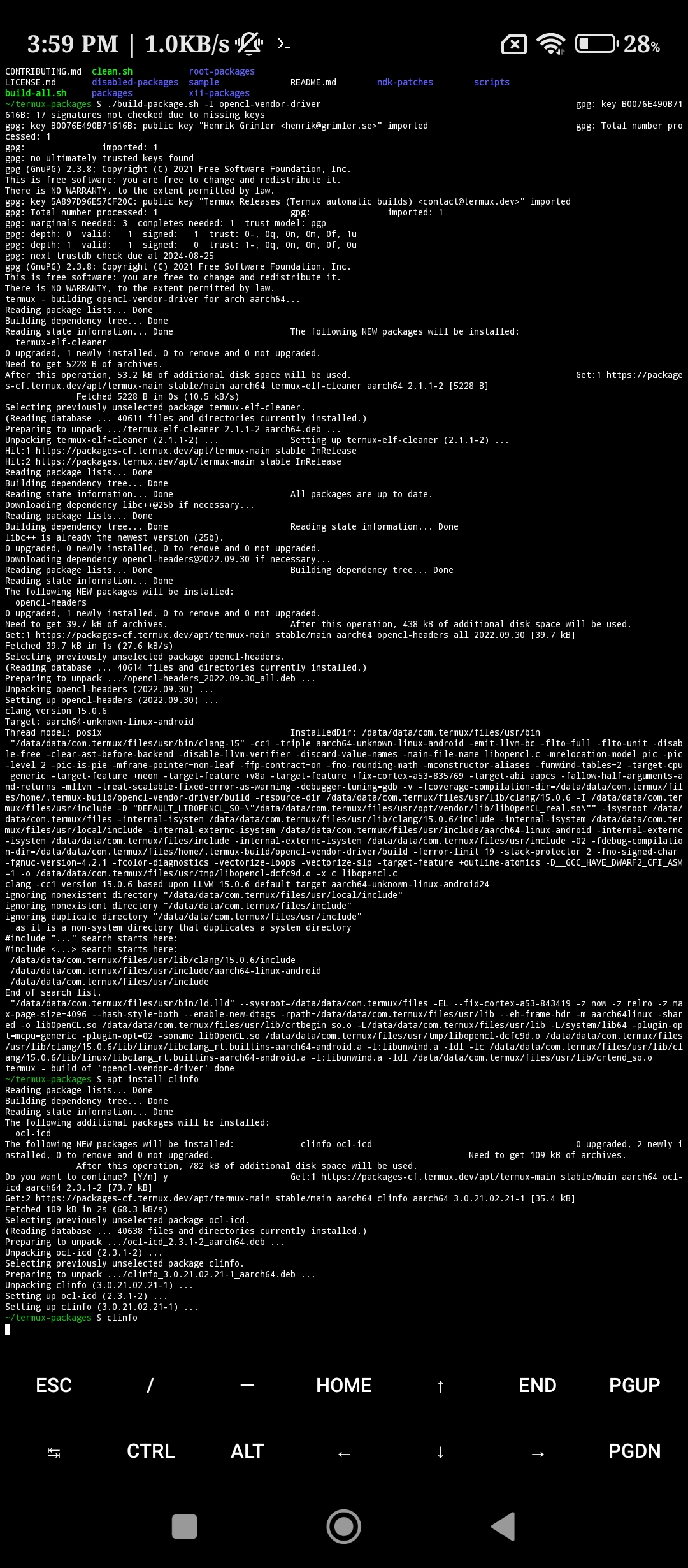clpeak, clinfo: clGetPlatformIDs (-1001) no platforms found (OpenCL issue) · Issue #13821 ...