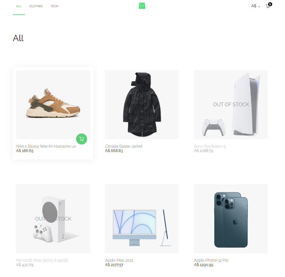 GitHub - zmudzkikamil/ecommerce-web-app: eCommerce, online shop - react.js, graphQL, Redux