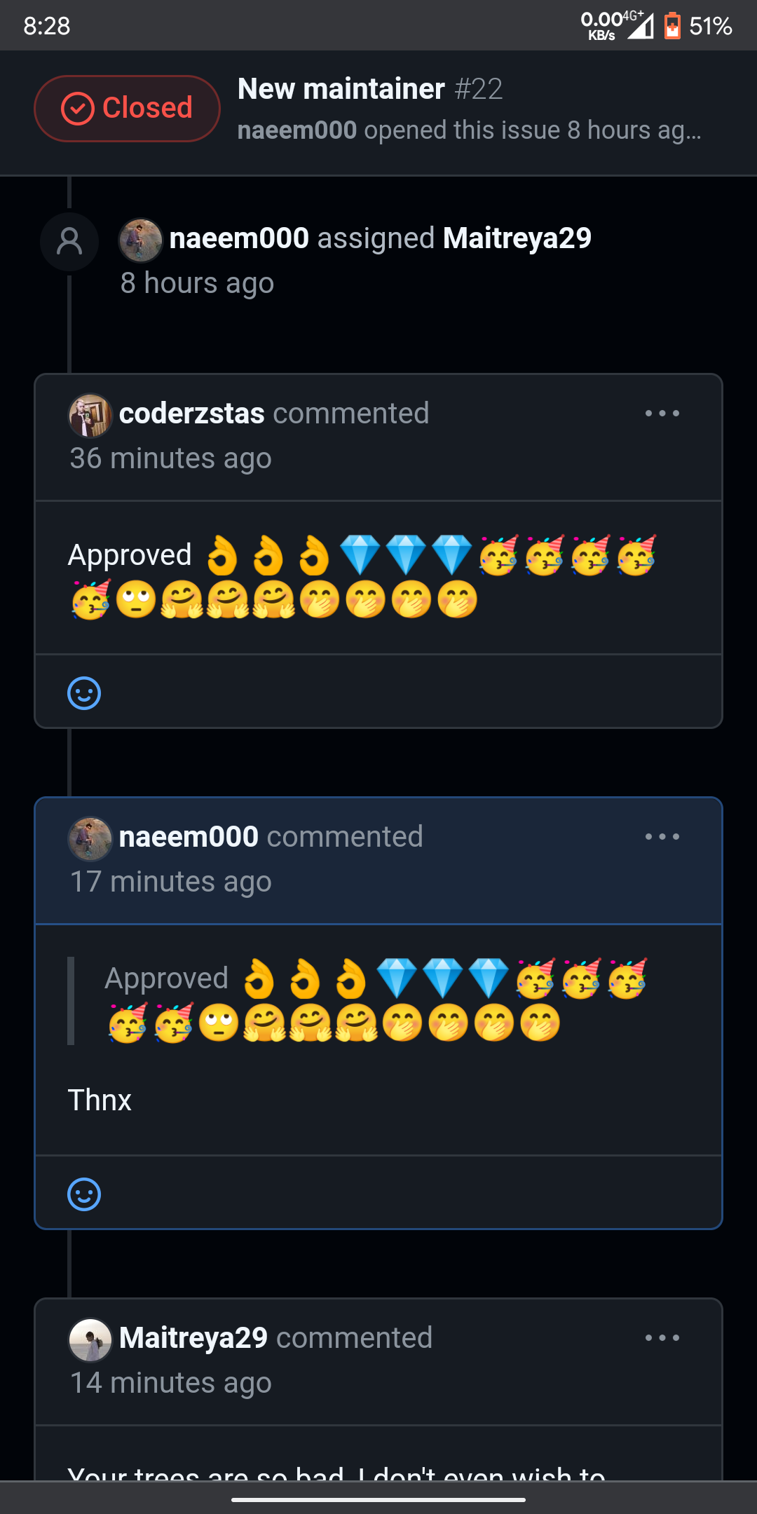 New maintainer · Issue #22 · ProjectRadiant/official_devices · GitHub