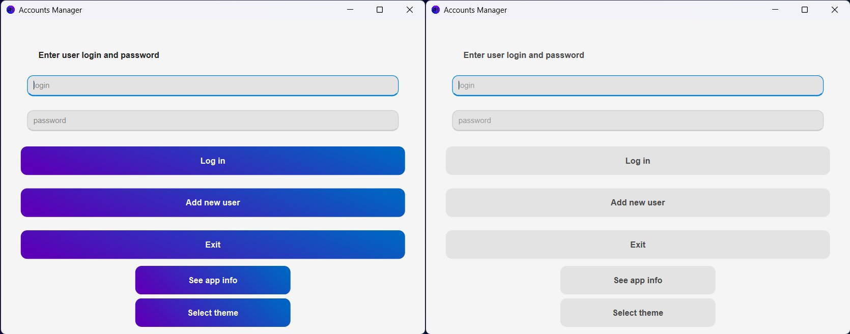 GitHub - music-soul1-1/AccountsManager: C++ account manager