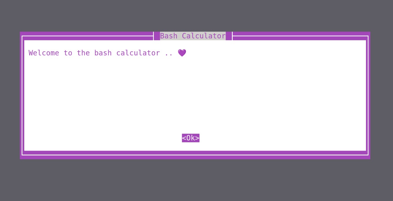 Github Samaashehatabashcalculator This Project Is A Basic Calculator Made With Bash Script