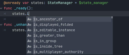 Intellisense On My Custom Class Dont Work When I Assign A Node To A Variable Of This Class