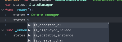 Intellisense on my custom class don't work when I assign a node to a ...
