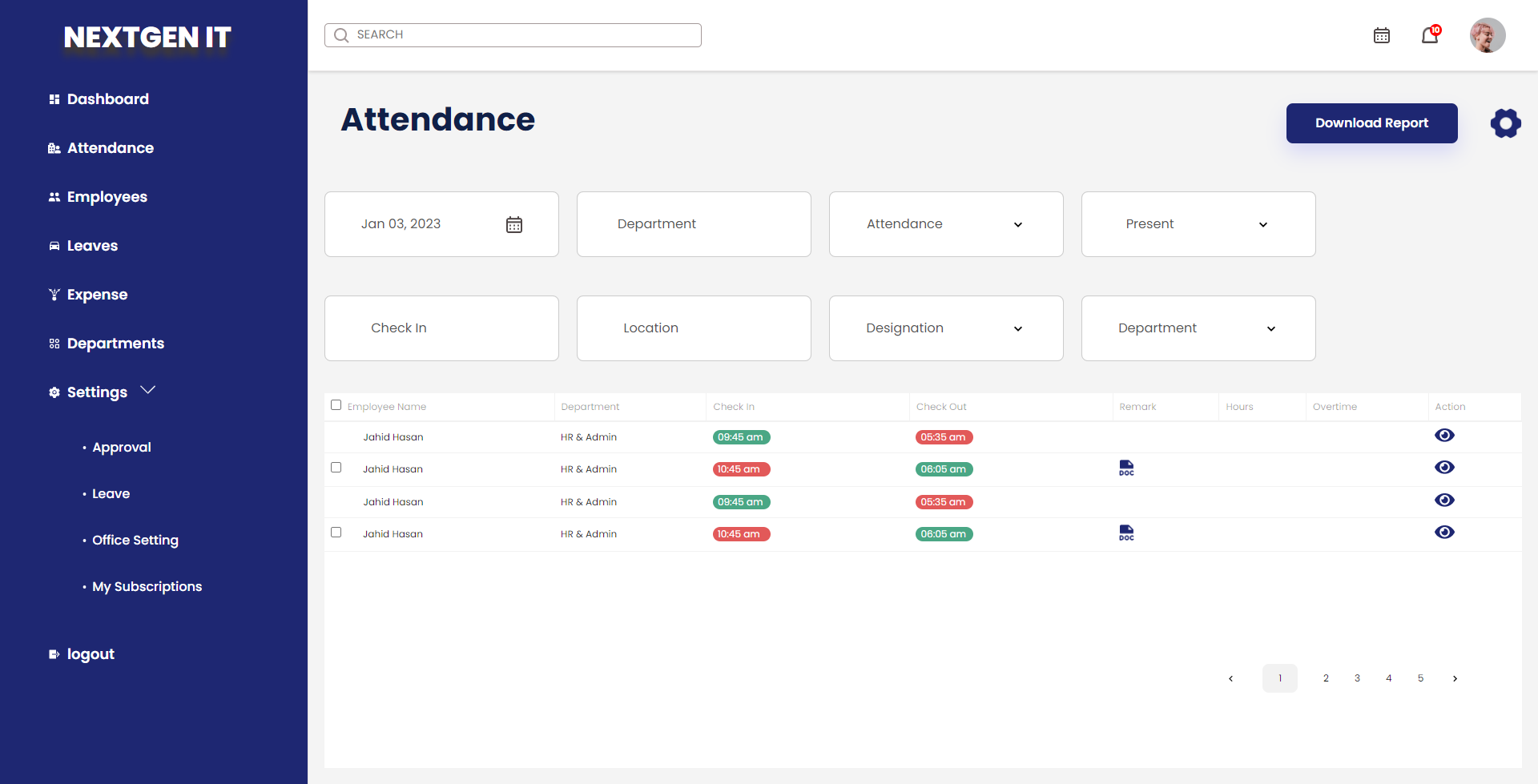 GitHub - muktar-webdev/nextgen-admin-panel