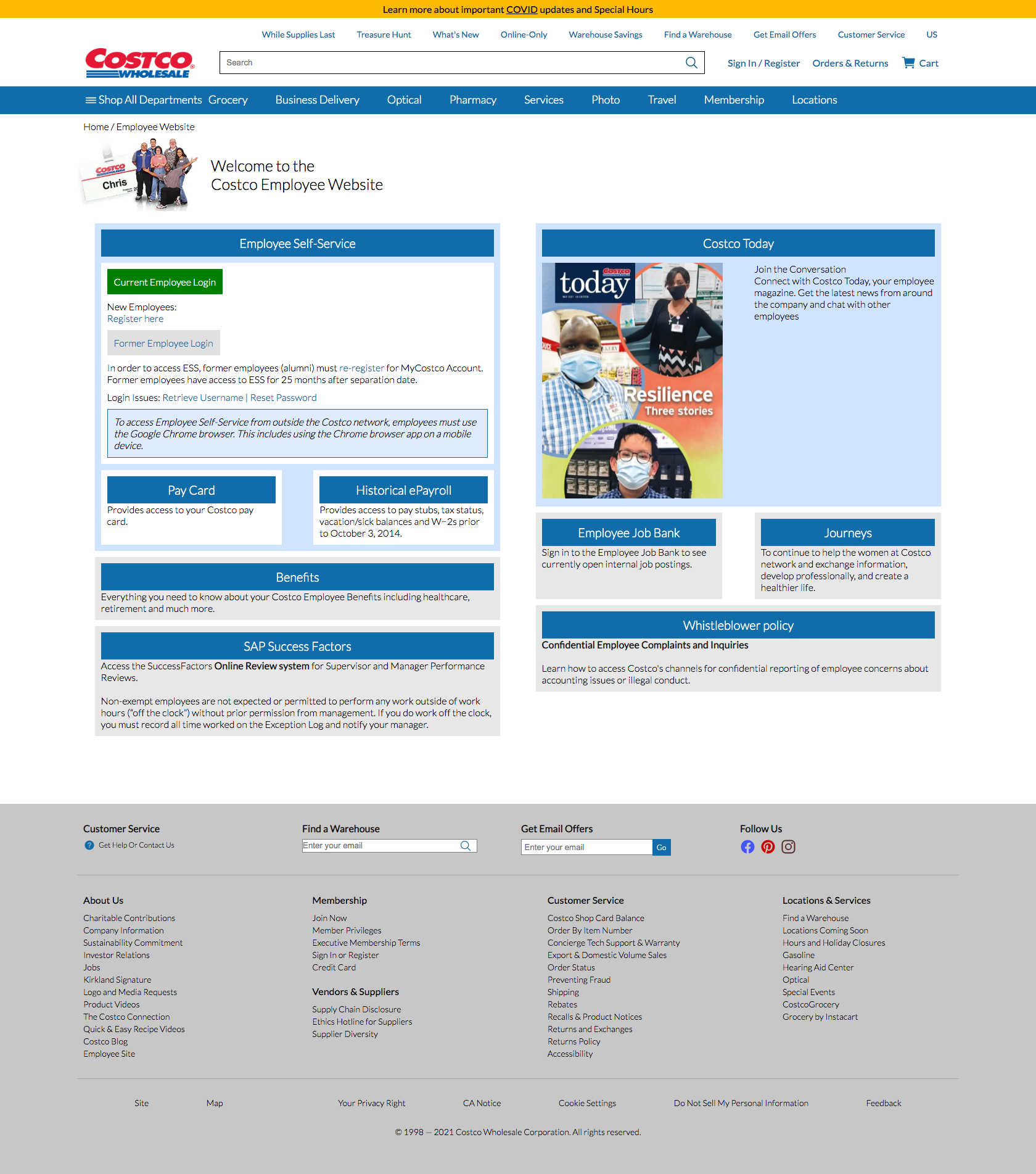 GitHub - ryan-wong1/Costco-Website-Clone: A clone of https://www.costco.com/employee-website ...