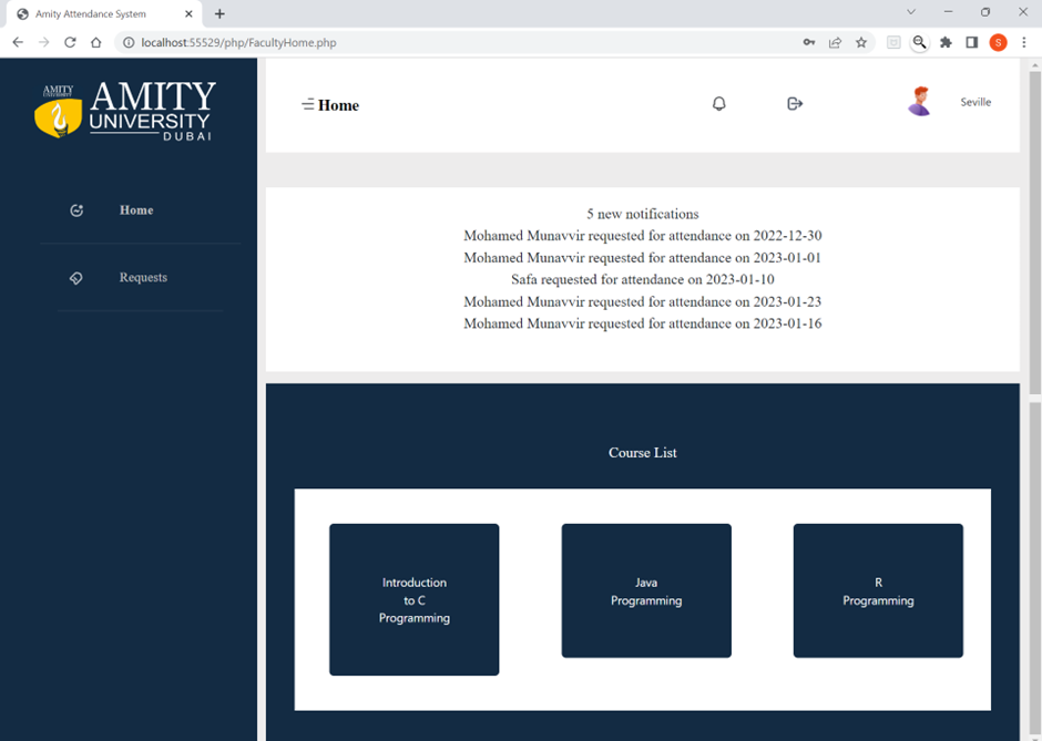 GitHub - Munavvirr/Attendance-Management-System