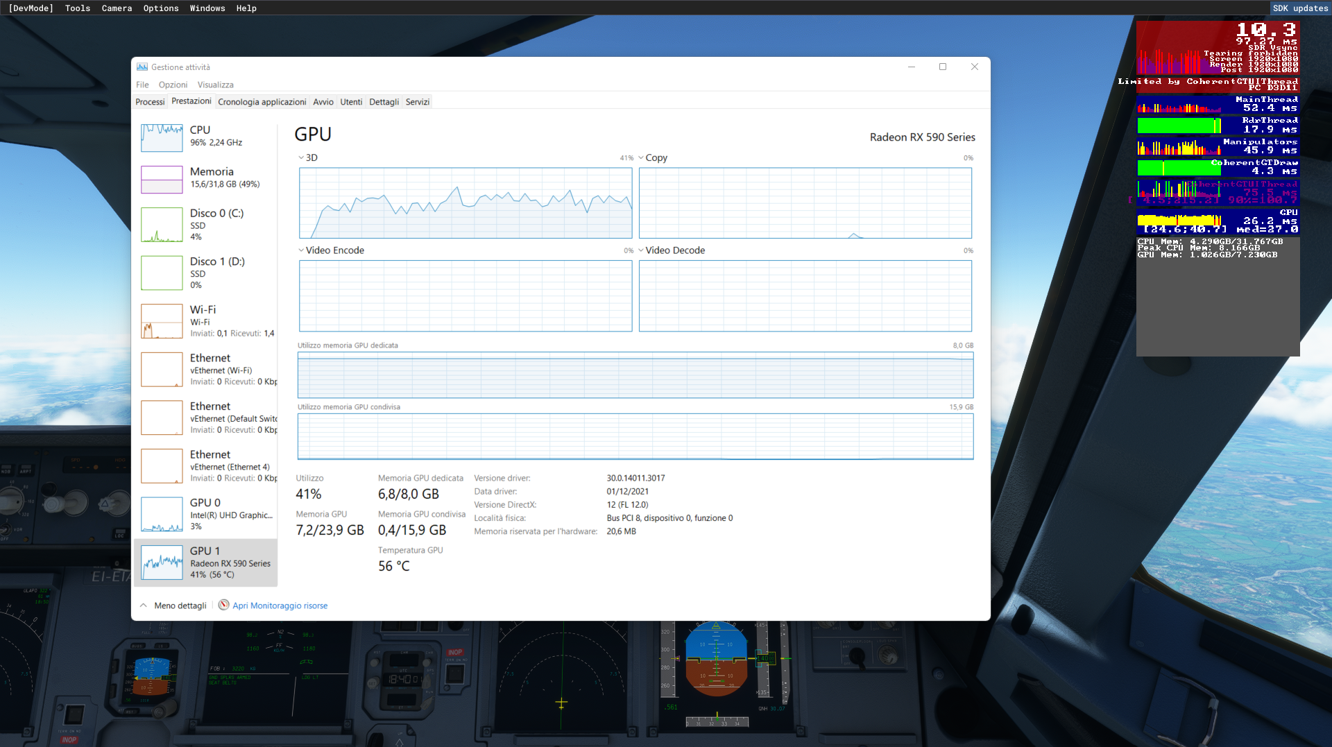 Perfomance Issue · Issue #6357 · flybywiresim/aircraft · GitHub