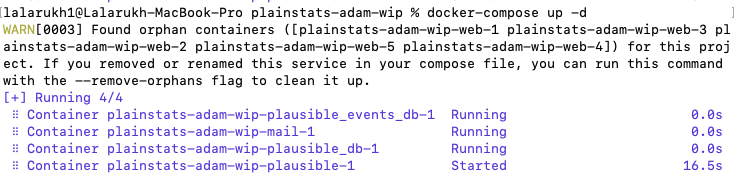 localhost:8086 is not showing frontend in mac · plausible analytics · Discussion #2592 · GitHub