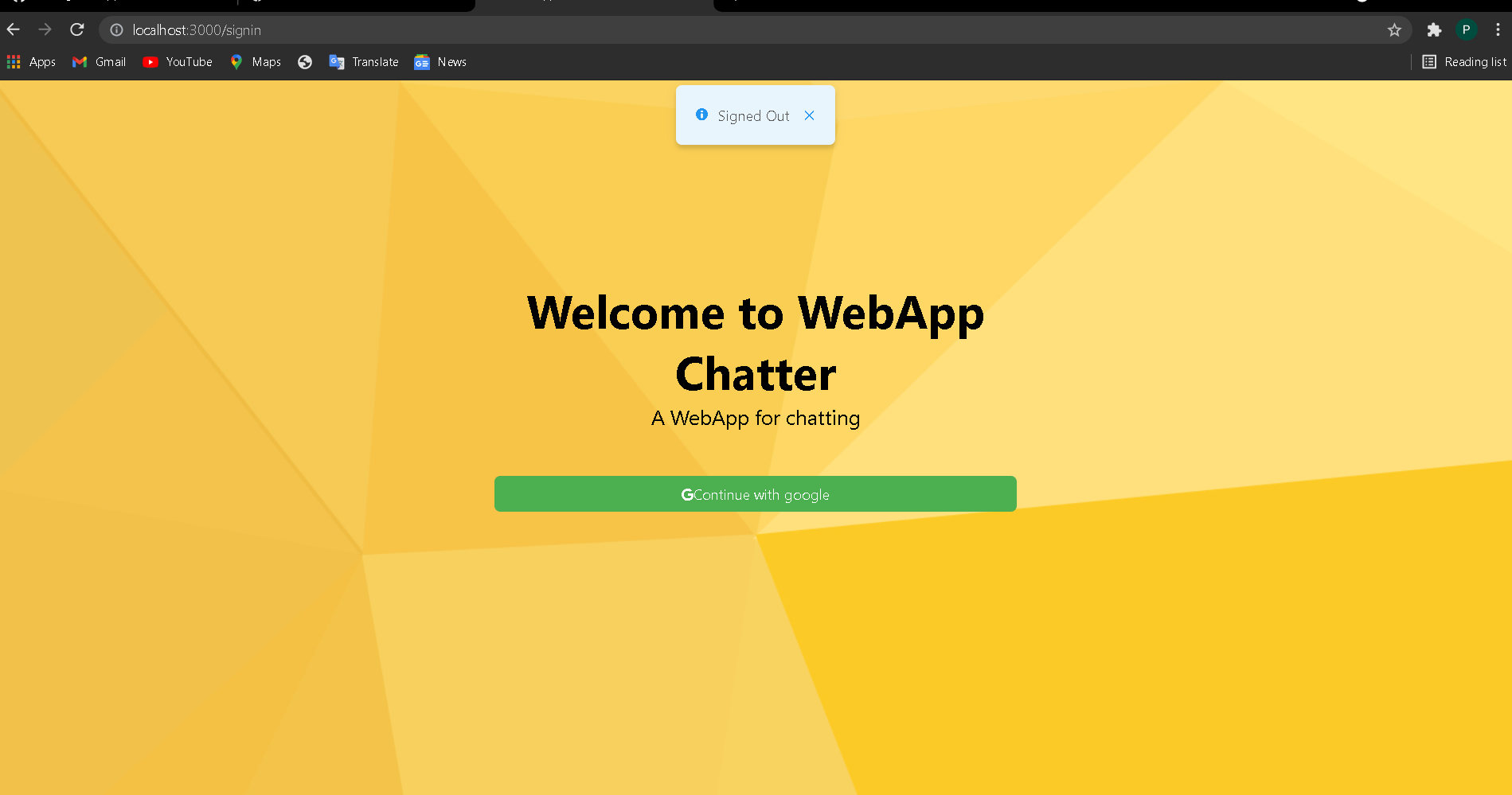 GitHub - ParthMody/WebApp-Chatter: A web app for chatting online