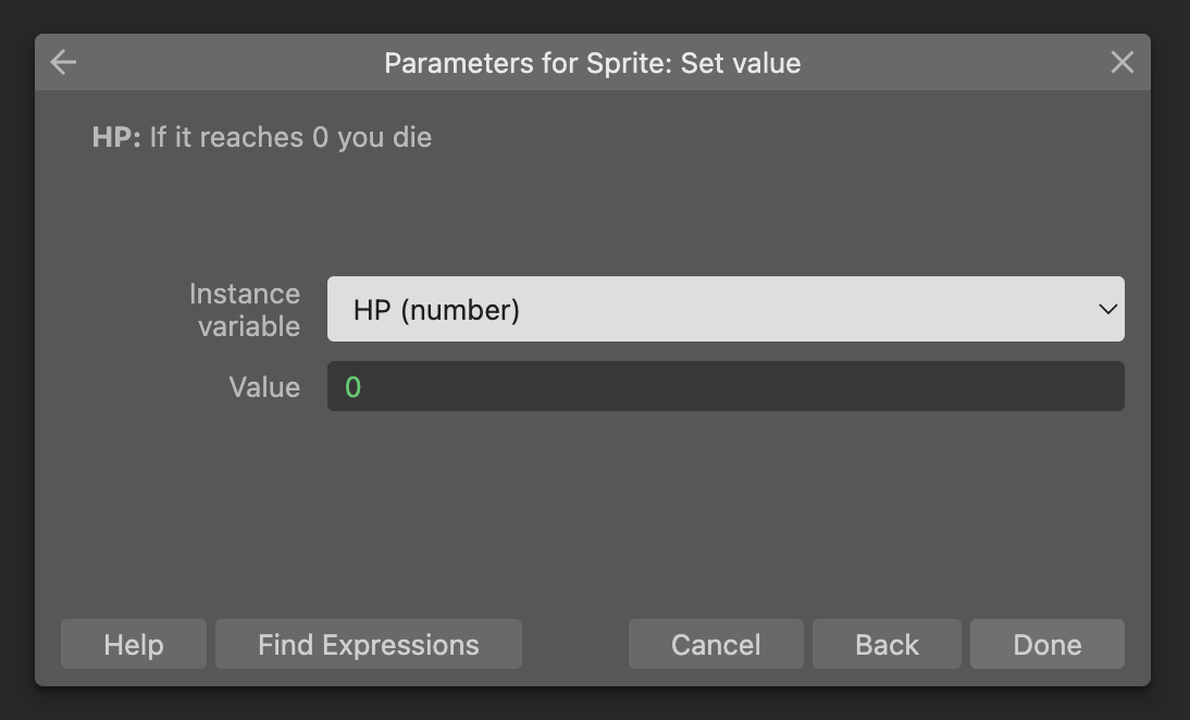 Instance Variable Panel Doesnt Show Var Desc Until New Var Is Picked · Issue 6986 · Scirra