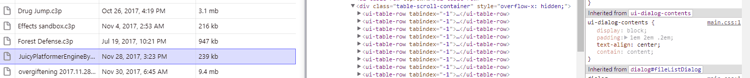 Small cosmetic issue with open project from cloud and the fix · Issue #1067 · Scirra/Construct ...