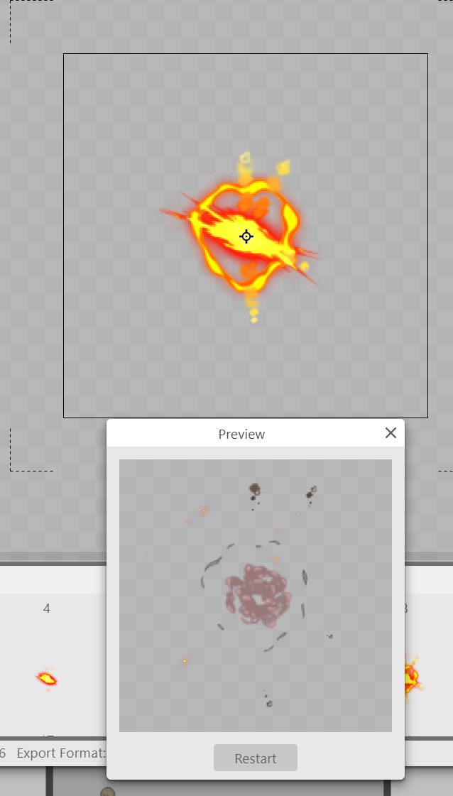 [Theme] Light theme has eye bothering background when previewing a sprite animation with dark ...