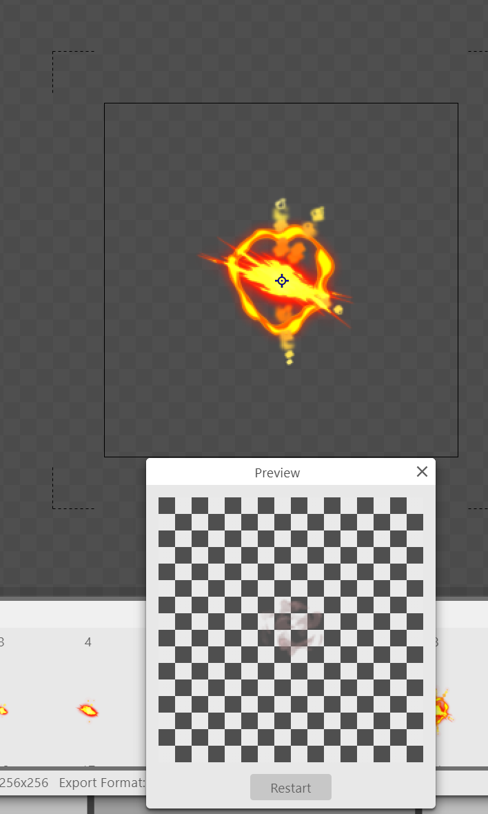 [Theme] Light theme has eye bothering background when previewing a sprite animation with dark ...