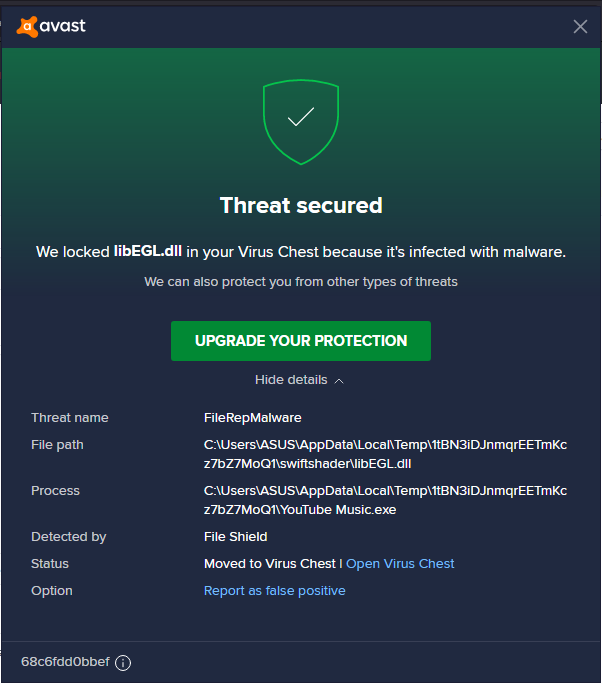 Found a Malware · Issue #313 · th-ch/youtube-music · GitHub