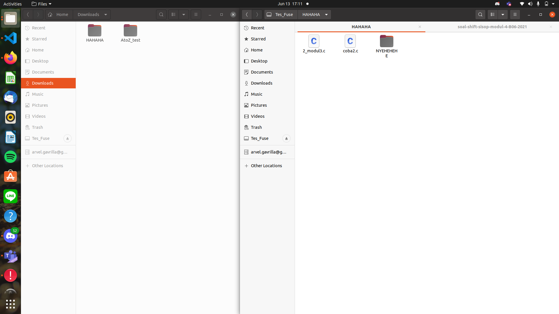 GitHub - arvelgav/soal-shift-sisop-modul-4-B06-2021: Penyelesaian Pengerjaan Soal Praktikum ...