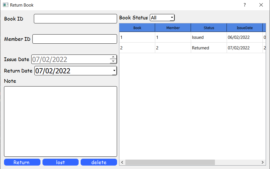 GitHub - Khadija-Bayoud/Library-Management-System: Creating a Qt ...