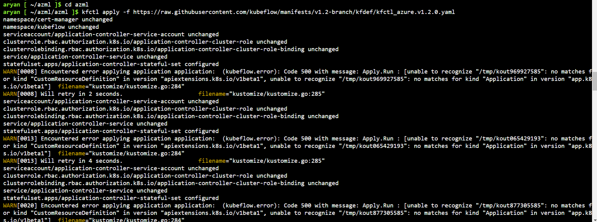 Outdated CONFIG_URI / Manifest Objects · Issue #6690 · kubeflow/kubeflow · GitHub