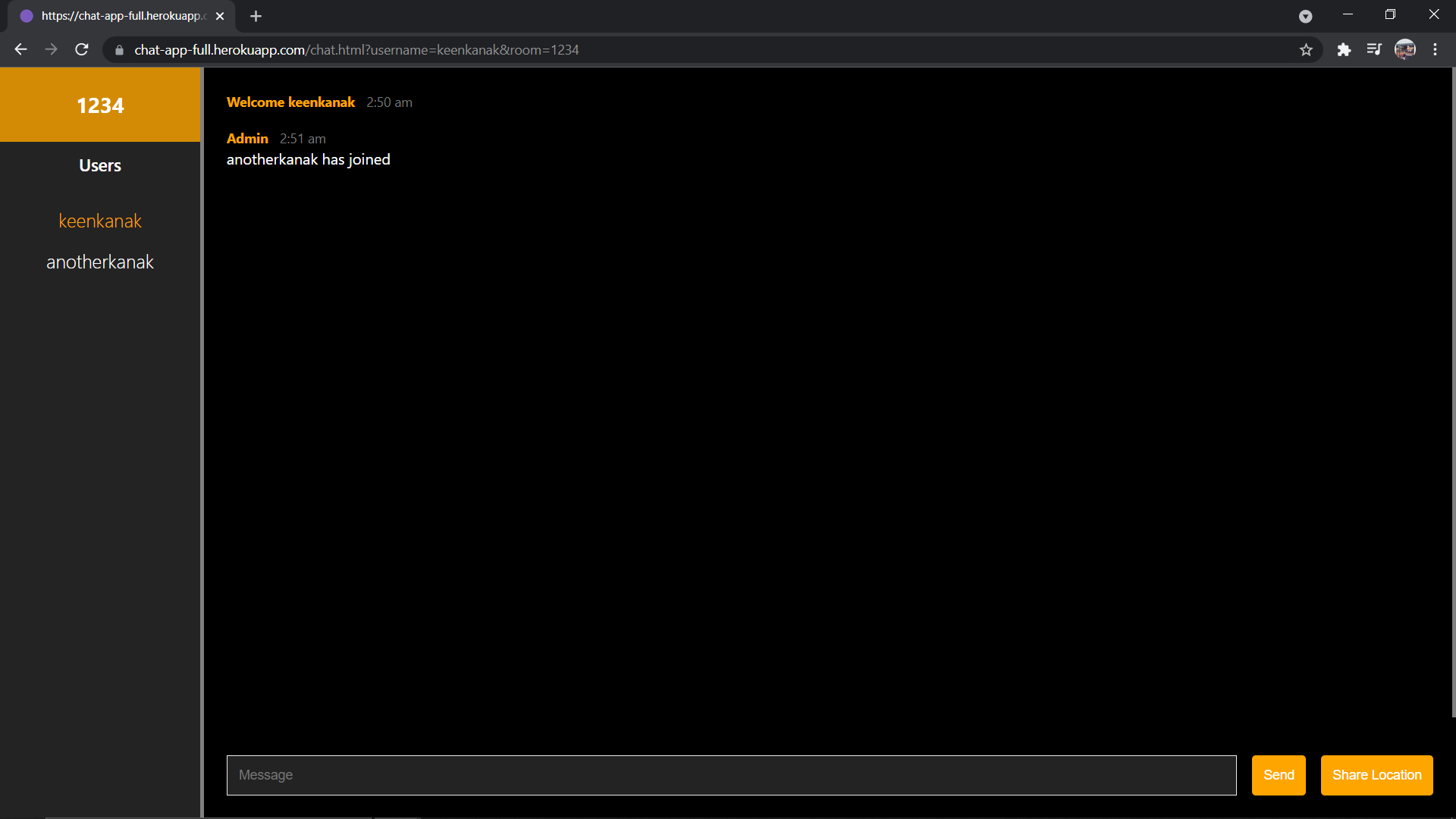 GitHub - keenkanak/node-chat-app: https://chat-app-full.herokuapp.com