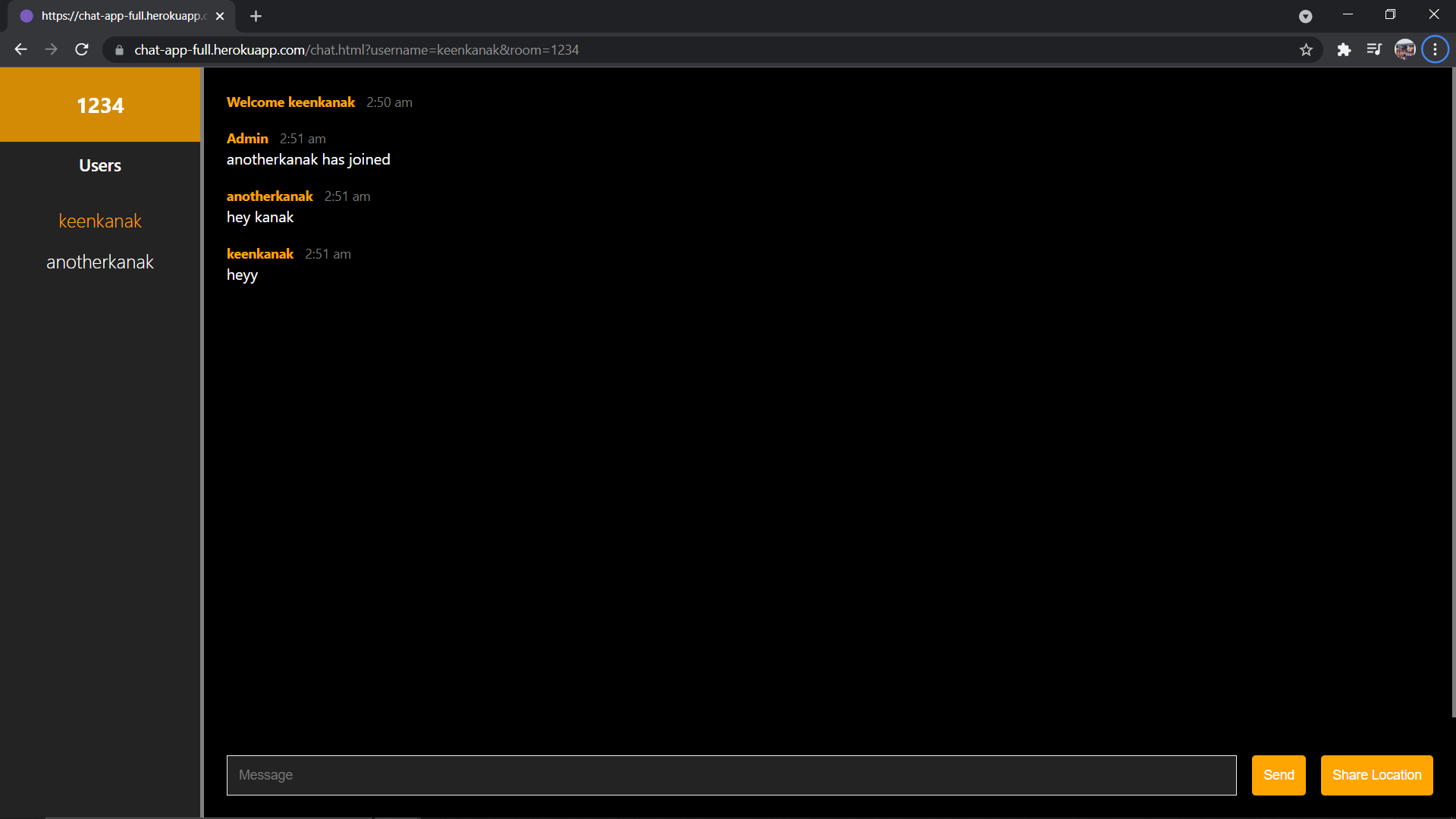 GitHub - keenkanak/node-chat-app: https://chat-app-full.herokuapp.com