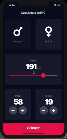 GitHub - pedrocoloma/Calculadora-de-IMC-em-Flutter: Aplicativo híbrido para cálculo do IMC