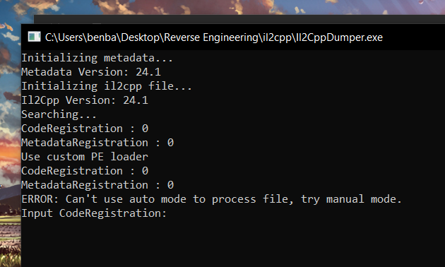 Requesting assistance · Issue #413 · Perfare/Il2CppDumper · GitHub