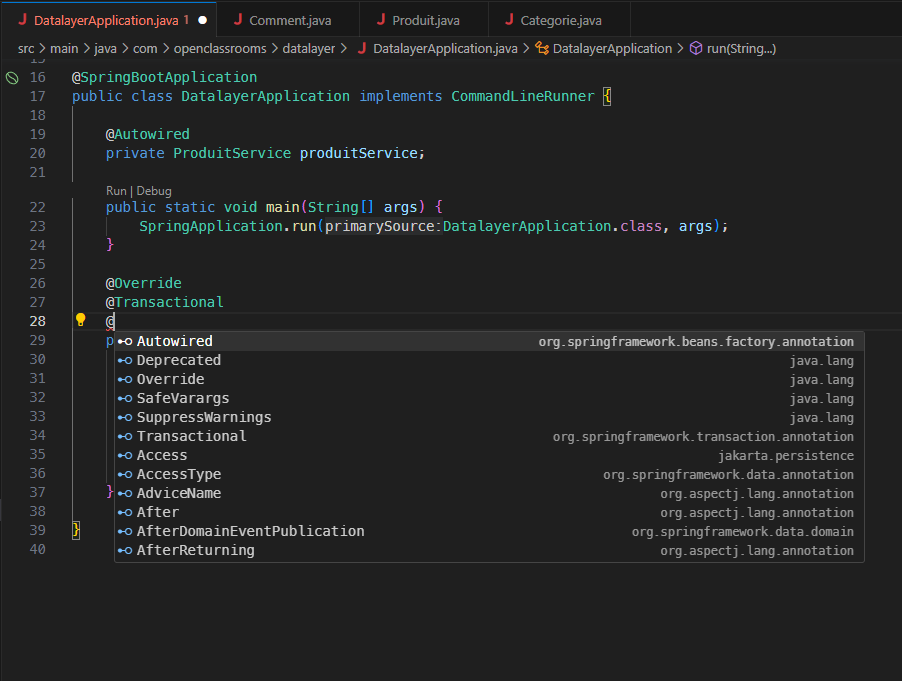 Java Annotation With Not Displayed On File Creation · Issue 3179 · Redhat Developervscode