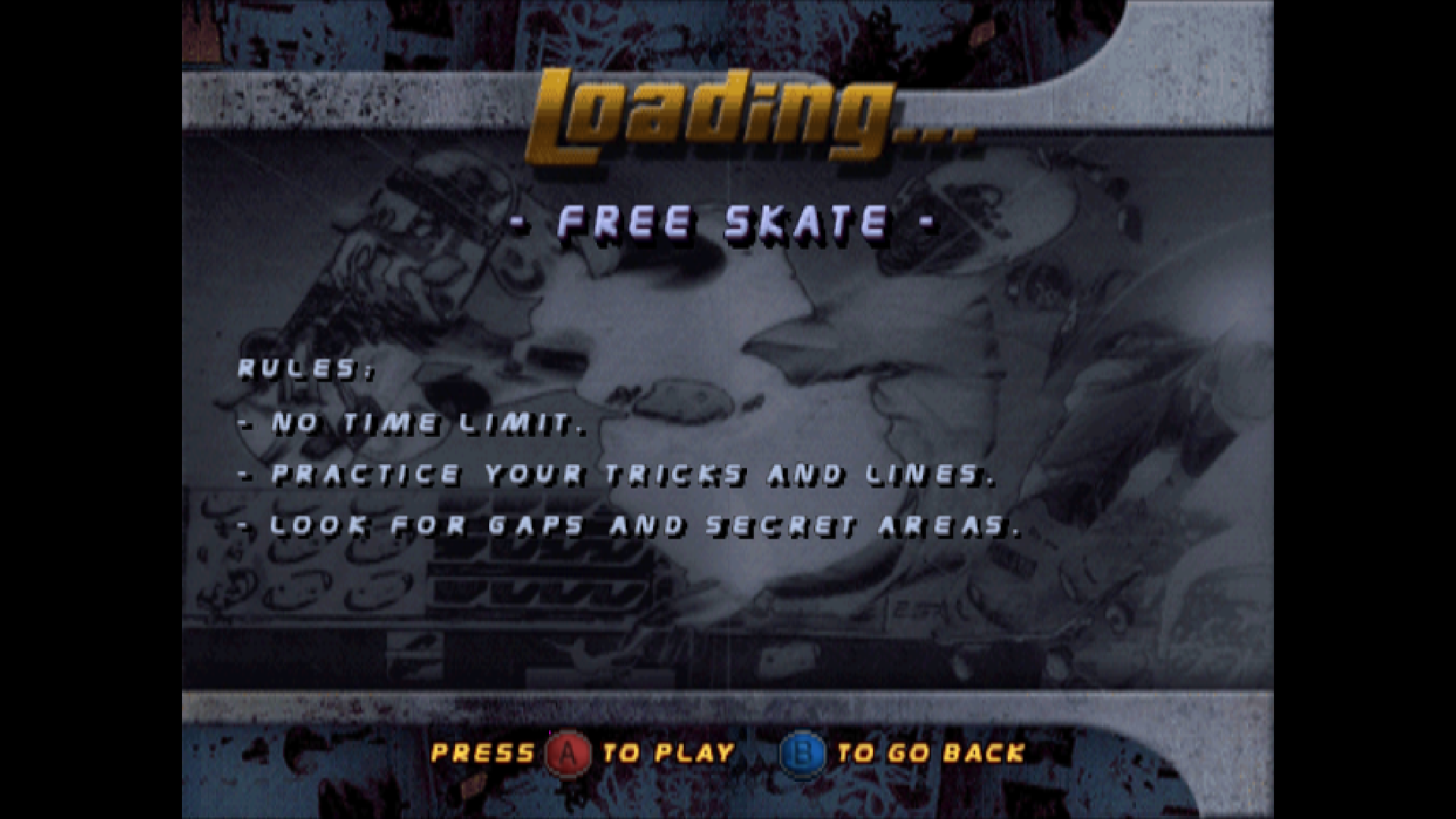 [retroarch Core] Tony Hawks Pro Skater 2 Not Hardly Loading · Issue