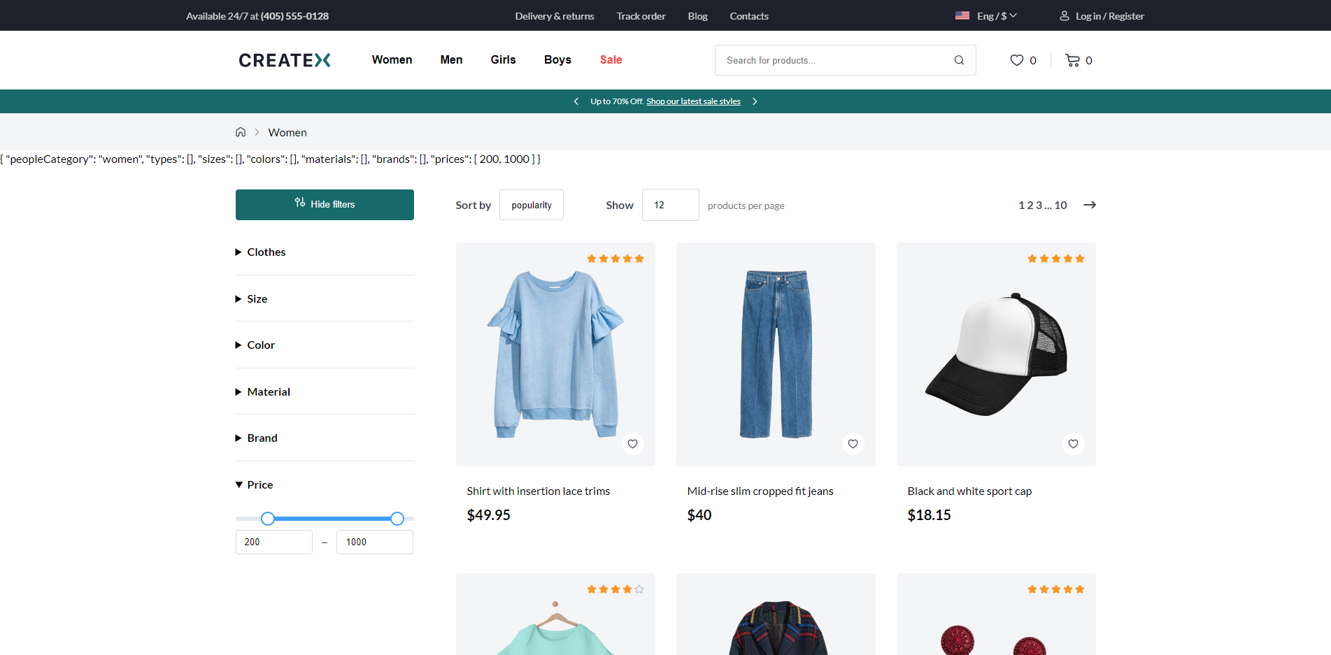 GitHub - vladwizard/clothesStore