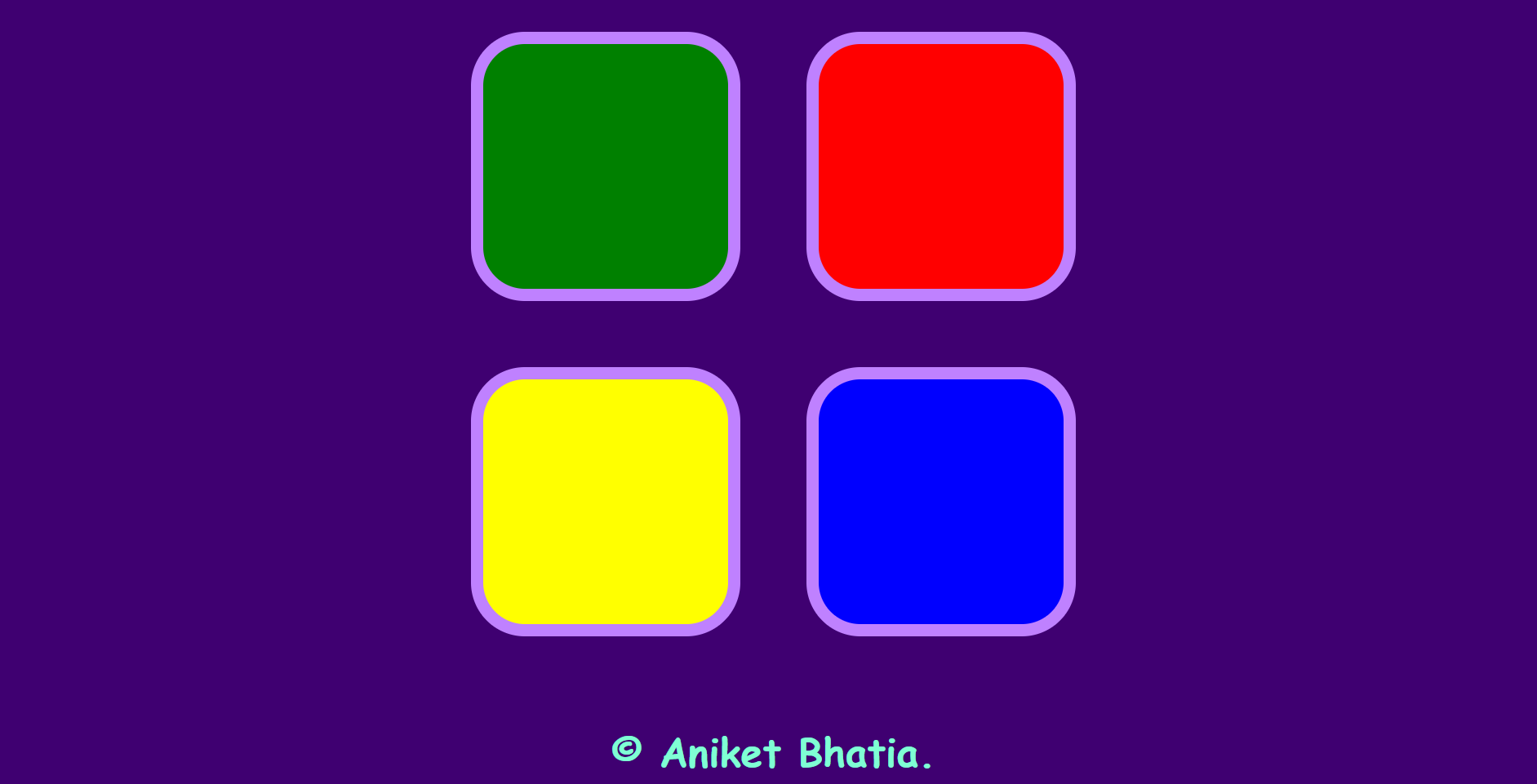 GitHub - Aniket28dot/The-Simon-Game: An interesting game built with JS ...