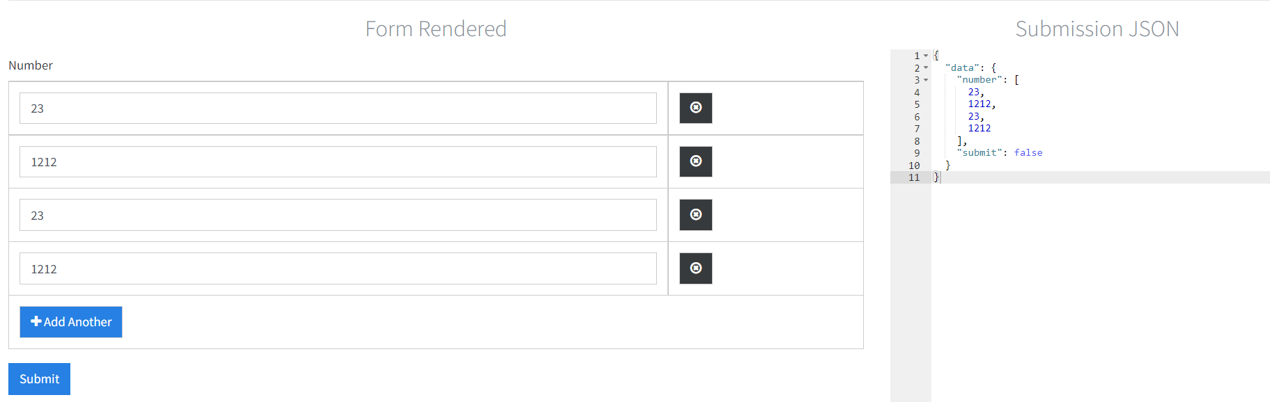 [bug] If We Configure Any Component Text Number Etc As Multivalue With 2 Default Values Then