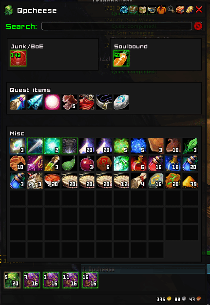 [BUG WOTLK] Bags instantly sort when set not to. · Issue #1611 · arkayenro/arkinventory · GitHub