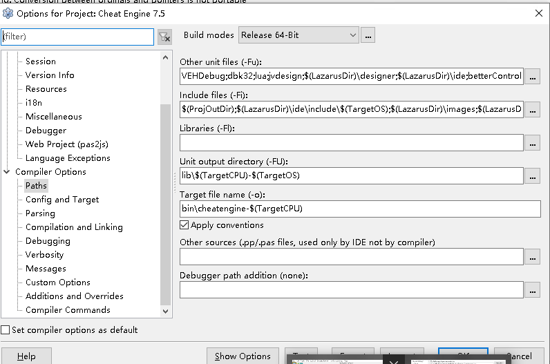 Access Violation Send Cedebugtxt To Darkbyte · Issue 2477 · Cheat 