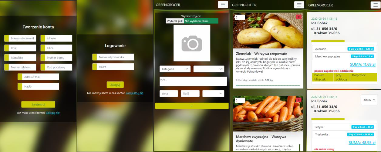 GitHub - MichalMiskiewicz/greengrocer-frontend