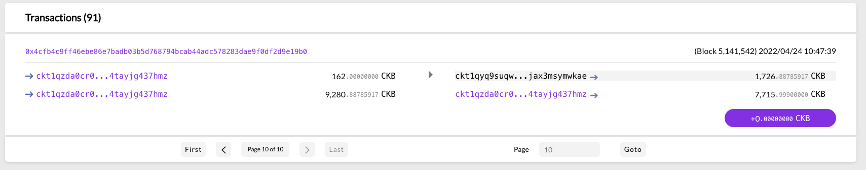 Incorrect capacity calculation in a transaction · Issue #46 · Magickbase/ckb-explorer-public ...