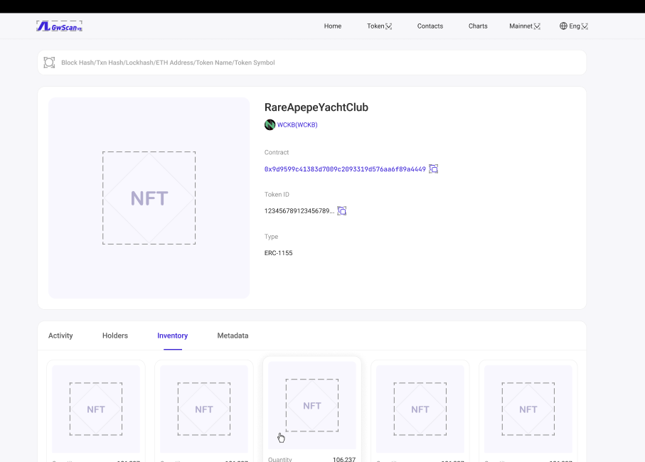 Link to erc 721 token collection could be added on token item page · Issue #1109 · Magickbase ...