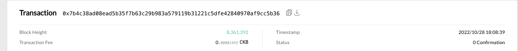 Show fee rate on transaction page · Issue #12 · Magickbase/visual-style-guide · GitHub