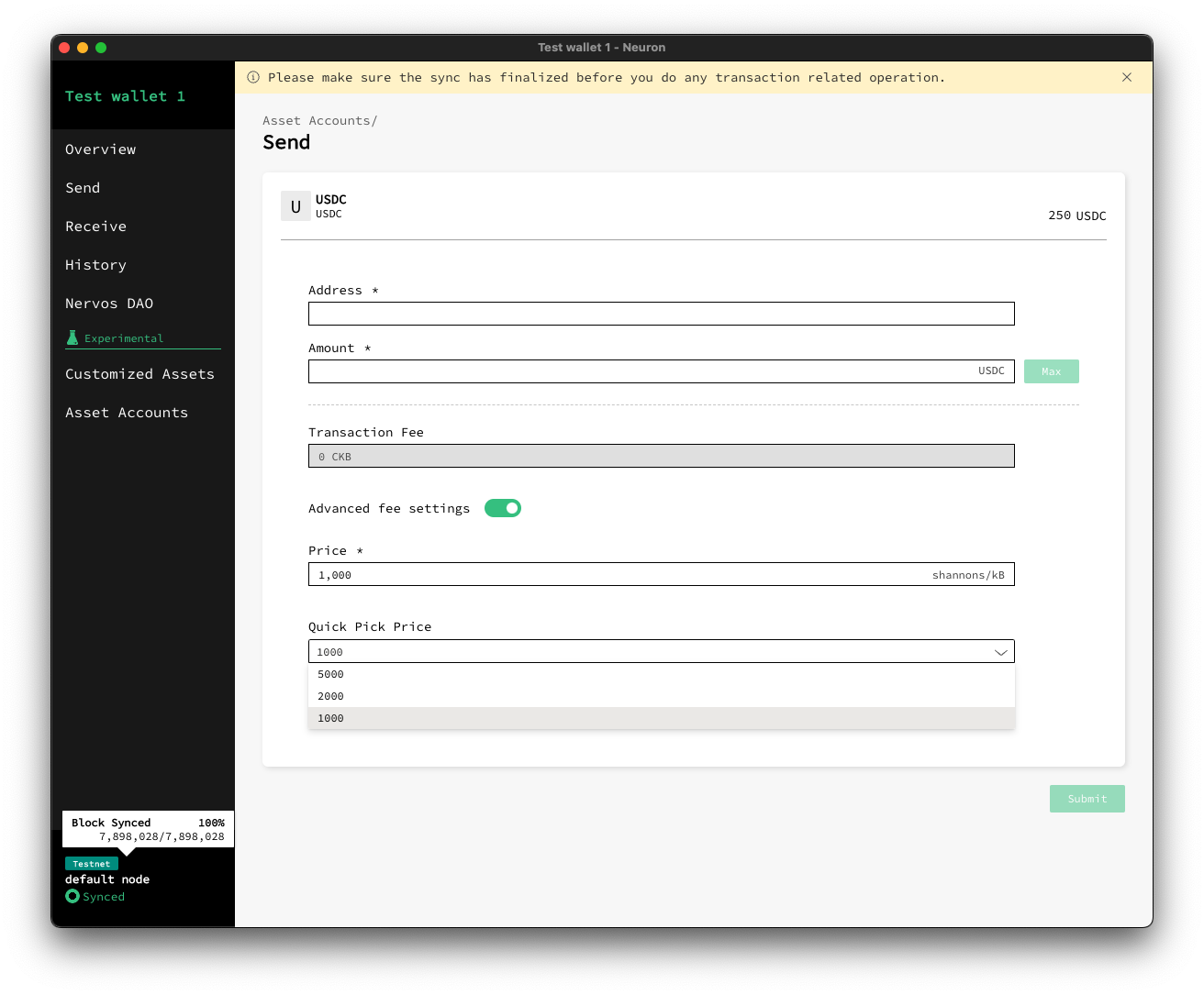 Adjust Fee Rate Selection In Neuron · Issue 21 · Magickbasevisual Style Guide · Github