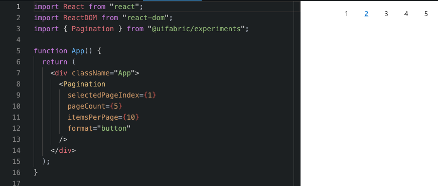 The Style Of Selected Page In Experimental Pagination Is Incorrect · Issue 10321 · Microsoft