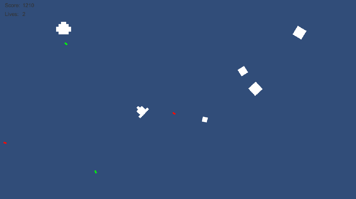 GitHub - LanguidBasil/Asteroids: Recreating classic arcade game in unity